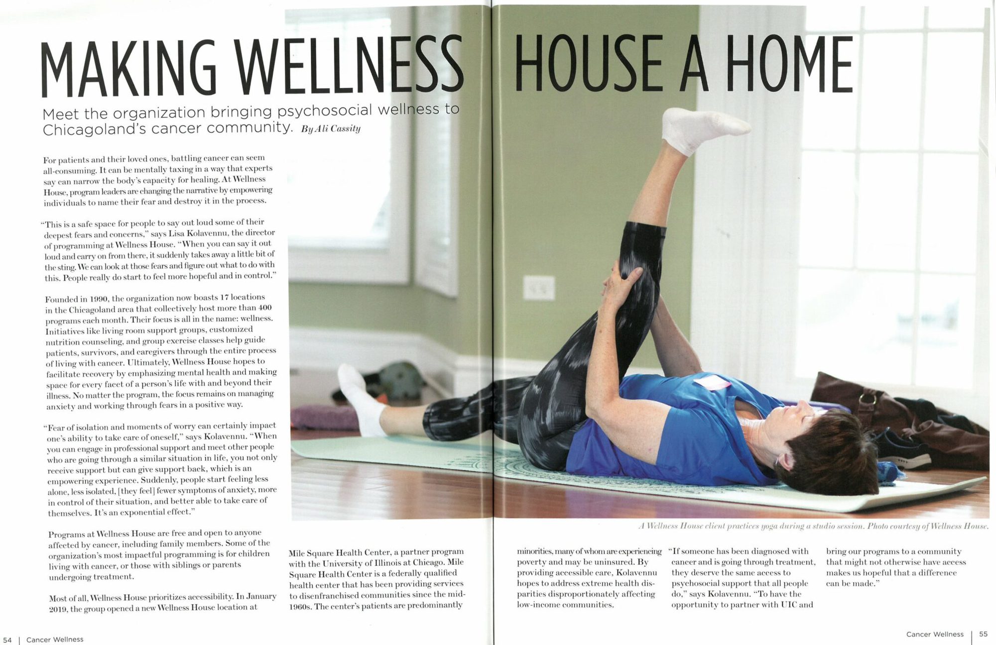Making Wellness House a Home – Cancer Wellness Magazine - Wellness House